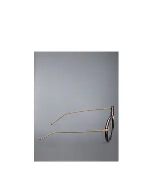 Thom Browne Round Frame Eyeglasses - Black