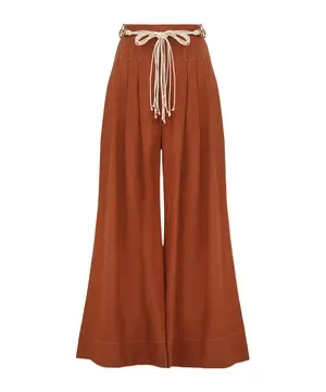 Zimmermann Tie-fastening Flared Trousers