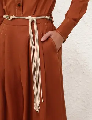 Zimmermann Tie-fastening Flared Trousers