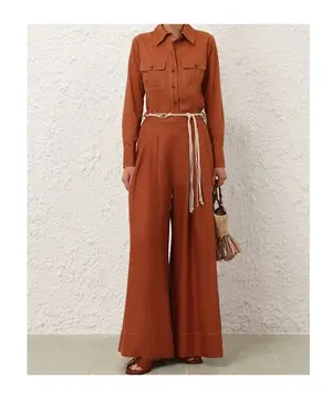 Zimmermann Tie-fastening Flared Trousers