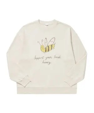 RE/DONE Printed Sweatshirt - White