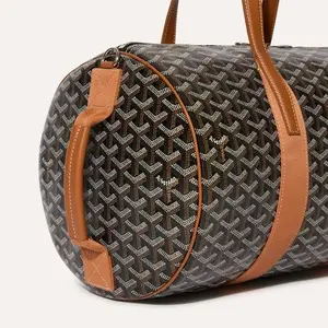 Goyard Barrel 40 Sports Bag - Black