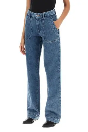 A.p.c. Seaside High-waist Flared Jeans