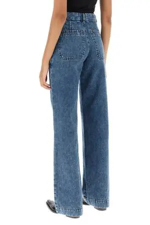 A.p.c. Seaside High-waist Flared Jeans