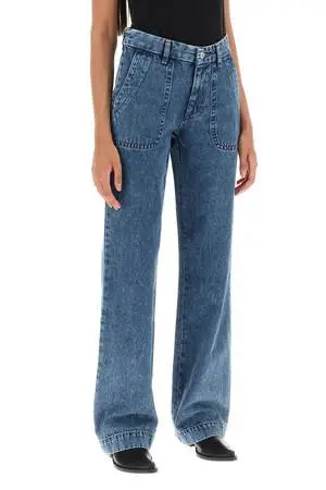 A.p.c. Seaside High-waist Flared Jeans