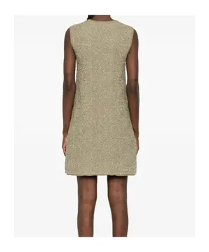 Fabiana Filippi Sleeveless Patch-pocket Mini Dress