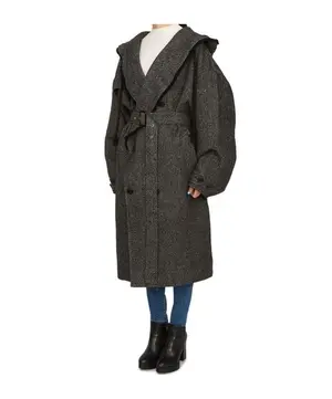 J.W.ANDERSON Hooded Long Trench Coat