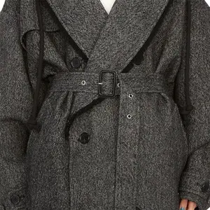 J.W.ANDERSON Hooded Long Trench Coat