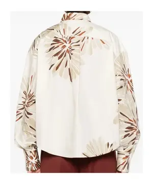 Brunello Cucinelli Floral Print Shirt