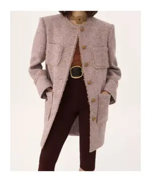 Chloé Button Patch Pocket Coat