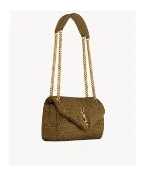 Saint Laurent Calypso Small Jacquard Bag