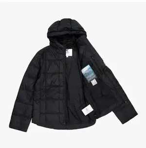 Pyrenex Hooded Down Jacket With Zip Closure