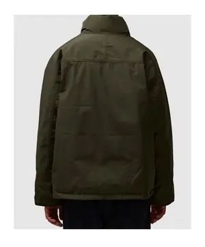 Nanamica Puffer Jacket With High Neck And Zipper Closure