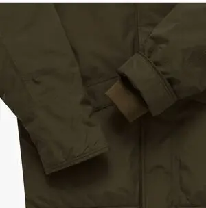 Nanamica Puffer Jacket With High Neck And Zipper Closure