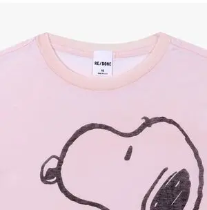 RE/DONE Printed Short-sleeve T-shirt