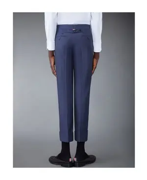 Thom Browne Fit 1 Backstrap Cropped Trousers