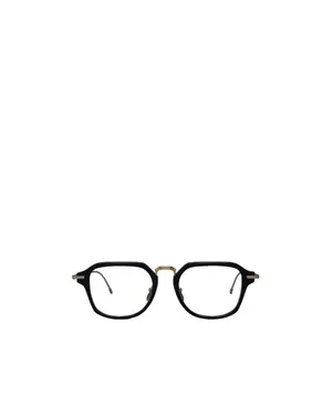 Thom Browne Rectangle Frame Eyeglasses - Blue