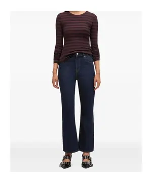GANNI Mid-waisted Jeans - Blue