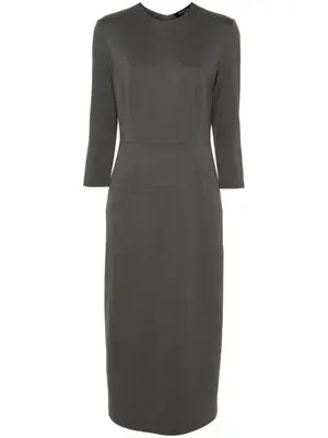 Fabiana Filippi Crewneck Midi Dress