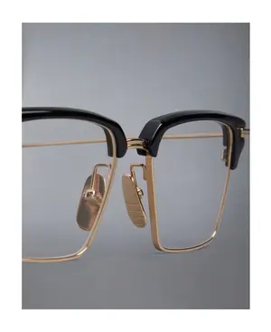 Thom Browne Rectangular Frame Glasses