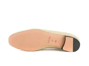 Bally Ellah Flat Loafers With Metal Chain Detail