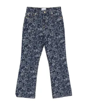 GANNI Floral Print Trousers
