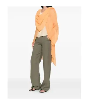 Ermanno Scervino Ruffled Cape