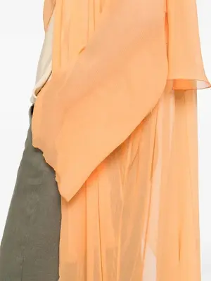 Ermanno Scervino Ruffled Cape