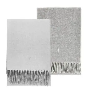 Polo Ralph Lauren Little Horse Double-sided Tassel Scarf