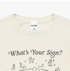 RE/DONE Graphic Print T-shirt