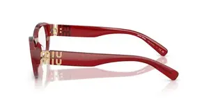 Miu Miu Oval Frame Full Rim Eyeglasses