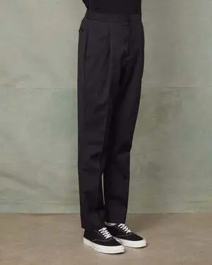 Officine Générale Pleated Elastic Waist Trousers