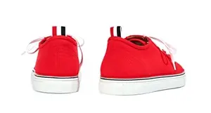 Thom Browne Round Toe Lace Up Athletic Sneakers