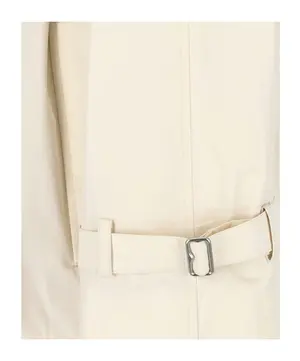 Burberry Double Breasted Belted Trench Coat