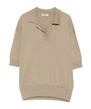Herno V Neck T-shirts For Women