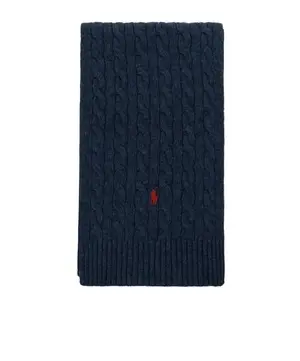 Polo Ralph Lauren Wool Scarf - Black
