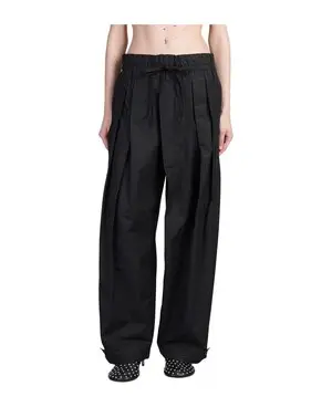 JIL SANDER Pleated Trousers With Elasticated Waistband