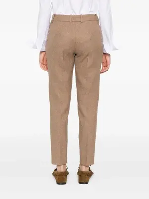 Ermanno Scervino Tailored Trousers With Pleated Details