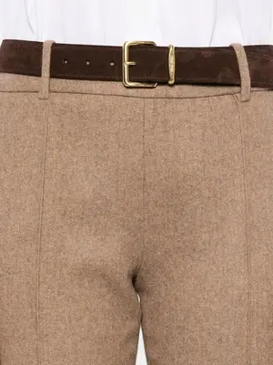 Ermanno Scervino Tailored Trousers With Pleated Details