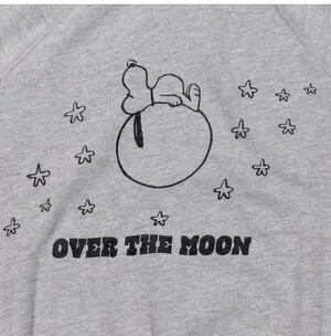 RE/DONE Printed Long Sleeve Sweatshirt