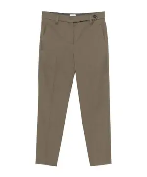 Brunello Cucinelli Tailored Trousers With Button Detail