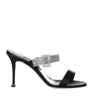 Manolo Blahnik Embellished Heeled Sandals