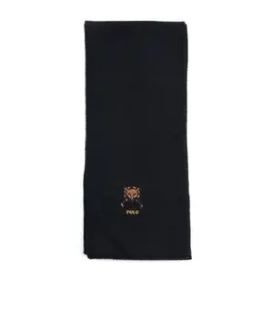 Polo Ralph Lauren Knitted Scarf - Black