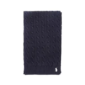 Polo Ralph Lauren Pony Pattern Knitted Scarf