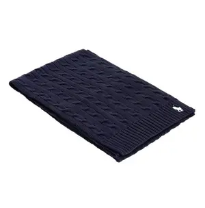 Polo Ralph Lauren Pony Pattern Knitted Scarf