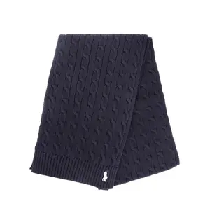 Polo Ralph Lauren Pony Pattern Knitted Scarf