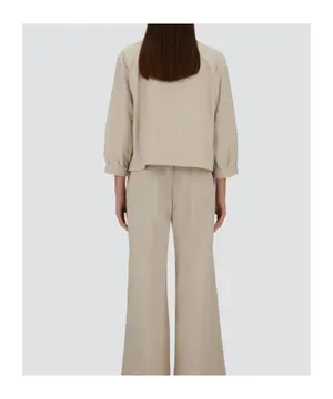 Herno Embellished Jacket With High Neck And Drawstring Hem