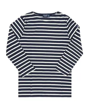 Saint James Striped Long Sleeve Crewneck T-shirt