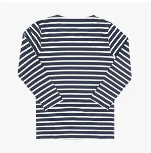 Saint James Striped Long Sleeve Crewneck T-shirt