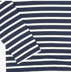 Saint James Striped Long Sleeve Crewneck T-shirt